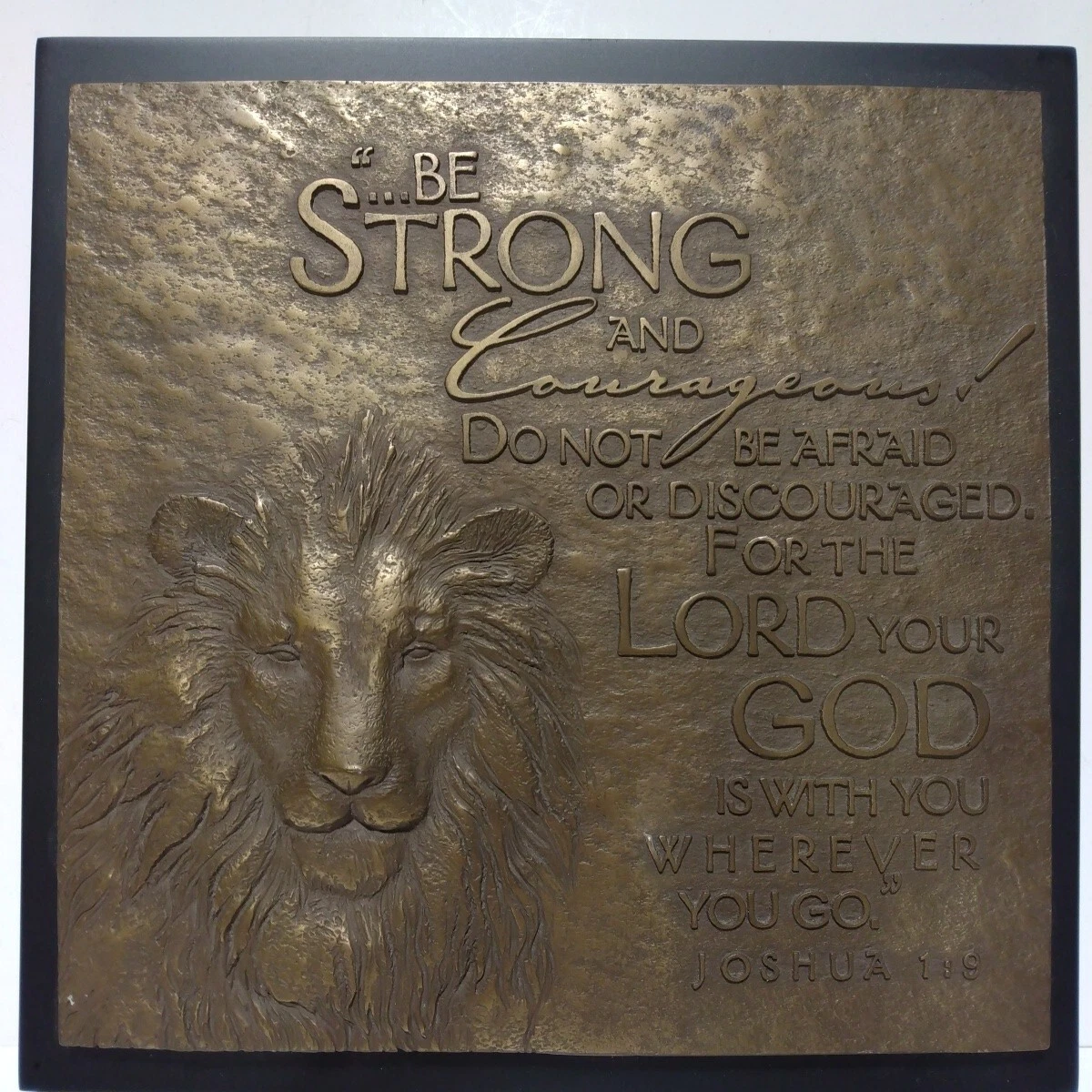Joshua 1:9 Lion