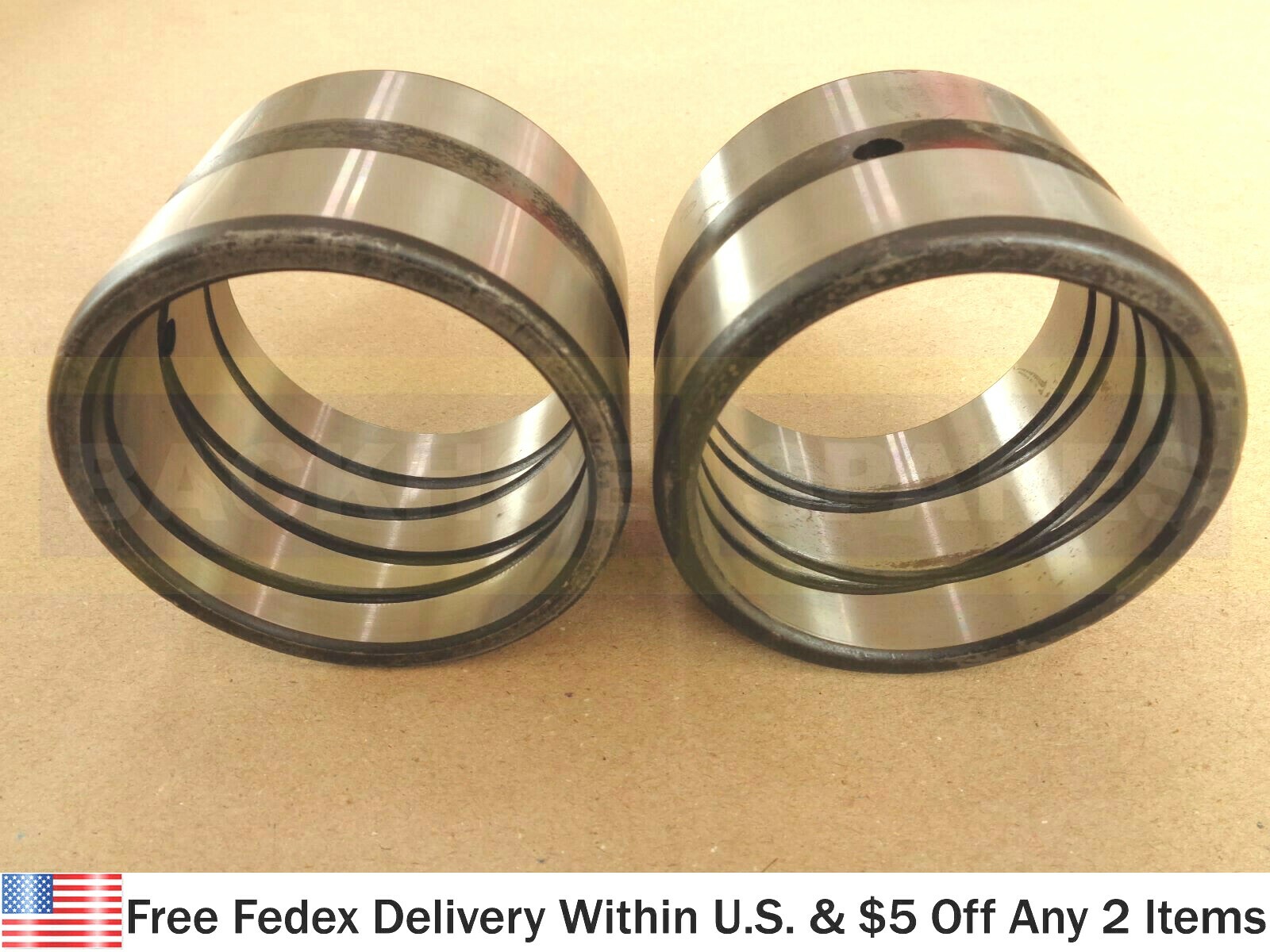 JCB JS200 & JS220 TIPPING LINK BUSH 2 PCS. (PART NO. JRV0593 JRV0077 ...