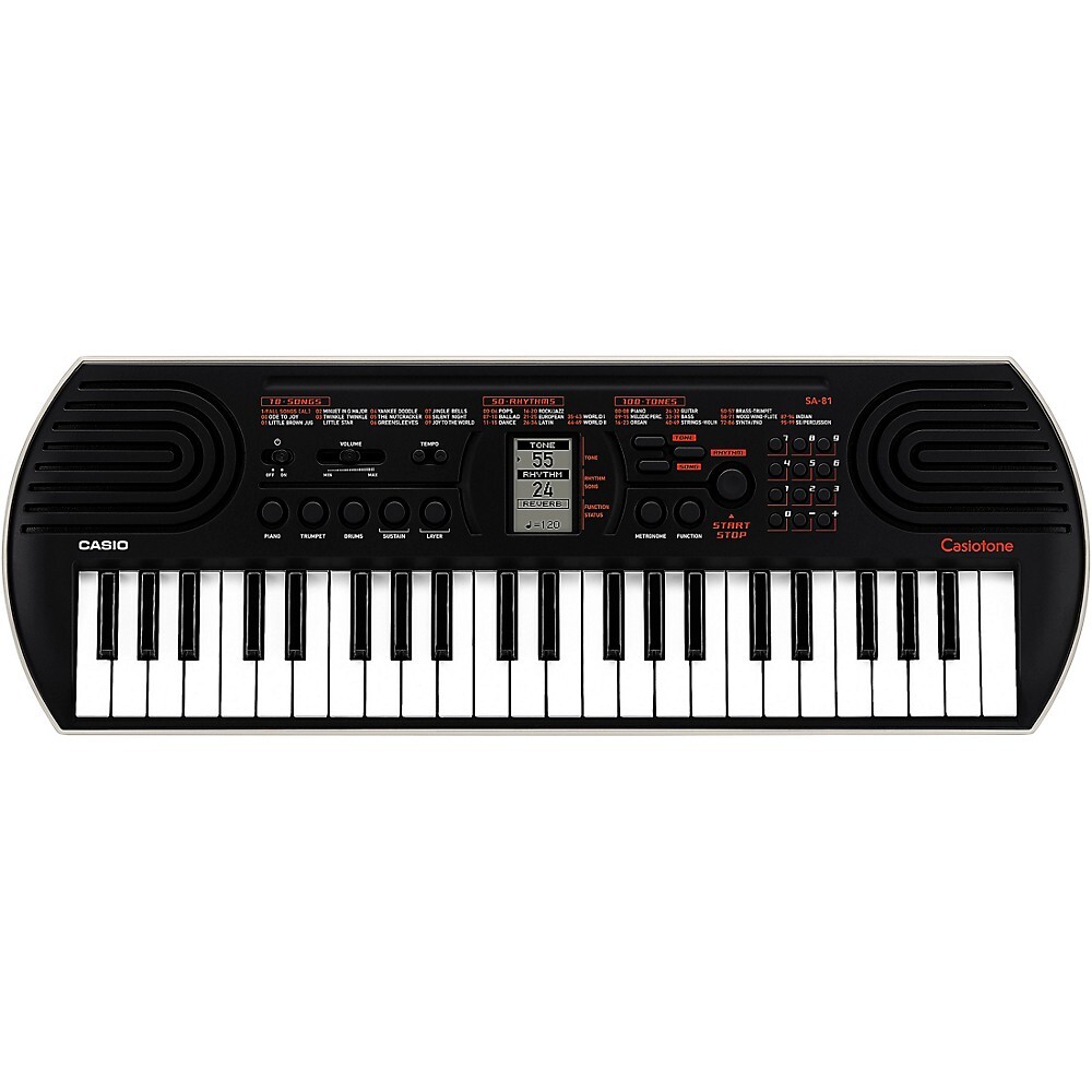 Casio SA-81 44-Key Mini Portable Keyboard Black | eBay