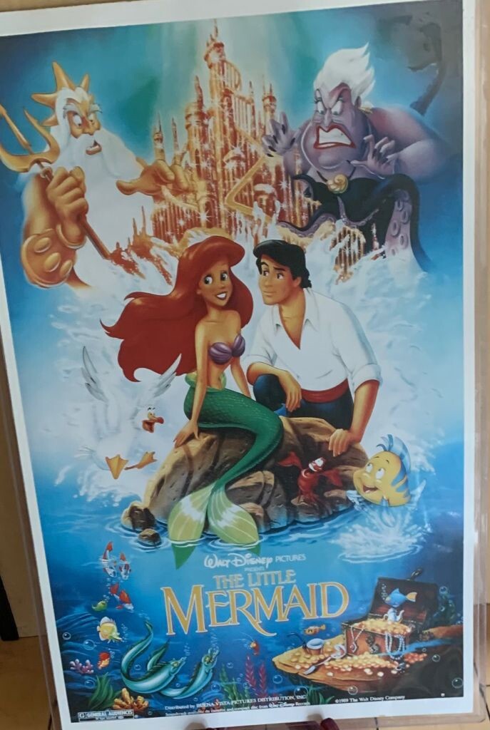 Original Little Mermaid Movie Poster