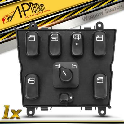 A-Premium Center Console Power Window Switch for Mercedes-Benz W163 ...