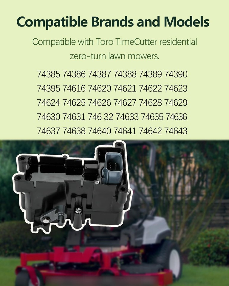 121-3017 Brake Control Module for Toro TimeCutter / Exmark Quest E S ...