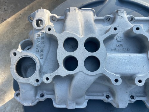 1956 57-61 Corvette SMALL BLOCK CHEVY DUAL QUAD INTAKE MANIFOLD SBC ...
