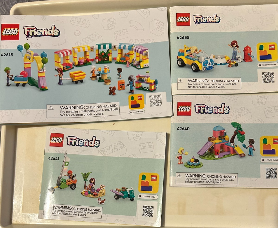 Lego Dreamzzz Friends Cabby's Dollhouse Instruction Booklets Lot | eBay