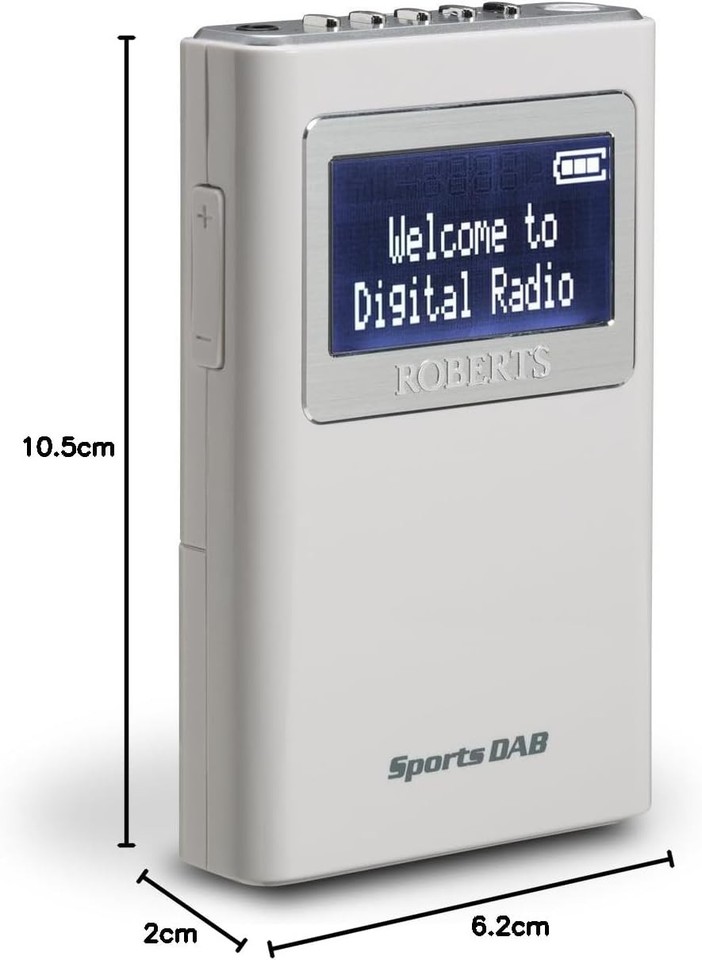 Roberts SPORTS DAB5 Personal DAB/FM/AM Radio, White 5038301303075 | eBay UK