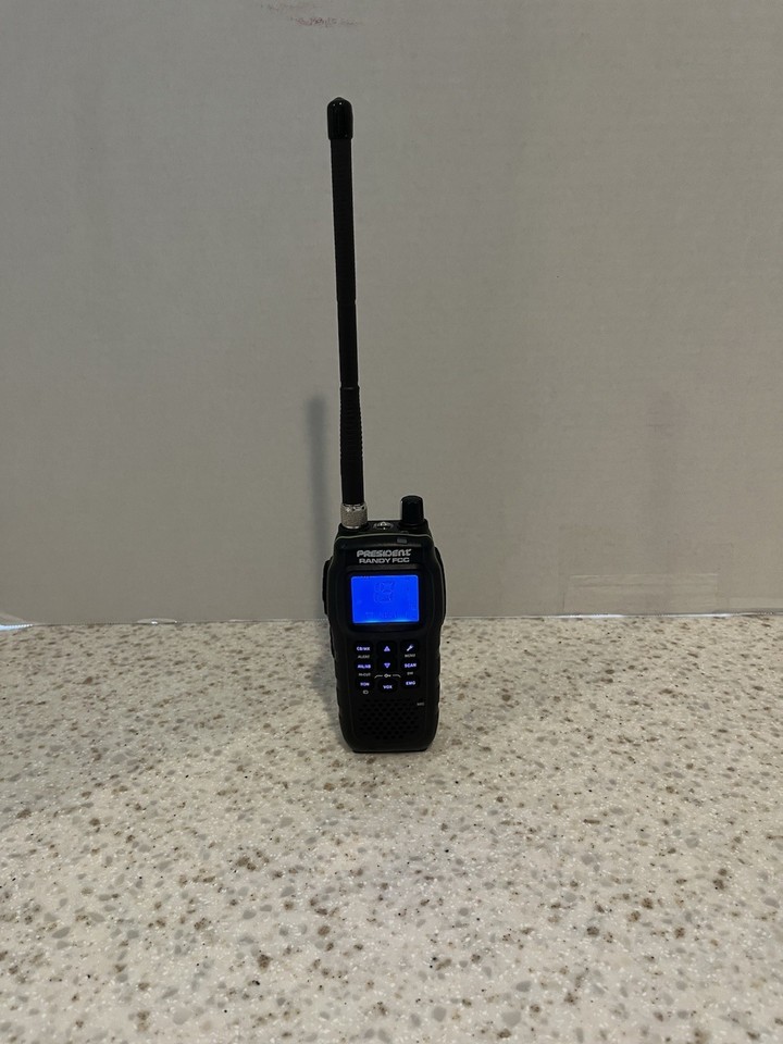 President Randy FCC Mobile Handheld CB Radio NOAA Weather Alert | eBay