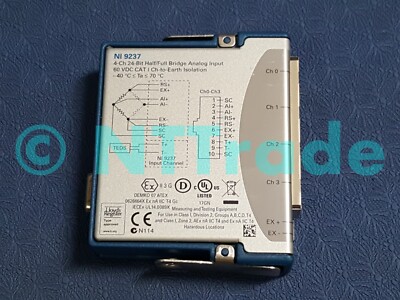 National Instruments NI-9237 cDAQ Strain / Bridge Input Module, RJ50 | eBay
