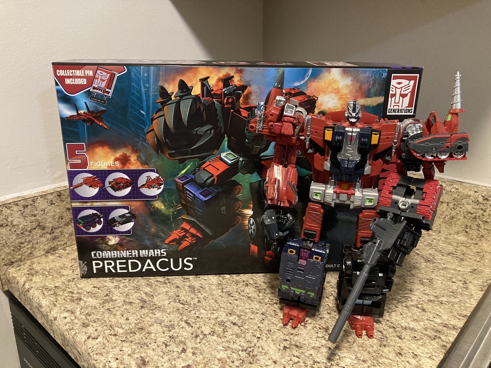 Botcon 2016 Transformers Predacus Boxed Set | eBay