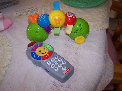 Fisher-Price Laugh Click & Learn Remote Control & VTech Baby Roll and ...
