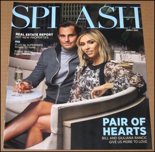 March 2020 Splash Magazine Chicago Giuliana and Bill Rancic E! News | eBay