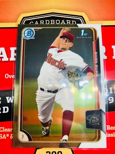Ryan Burr 1st Rookie 2015 Bowman ChromeV236 Arizona Diamondbacks ...