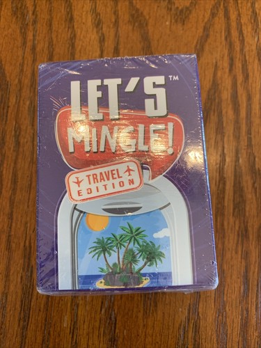LET'S MINGLE! Travel Edition Conversation Cards Game for Families & Friends | eBay
