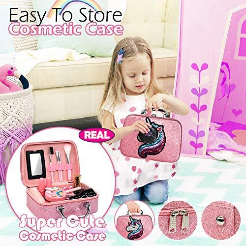 Washable Makeup kit for Girl - Makeup Kit Toys for Girls Little Girls ...