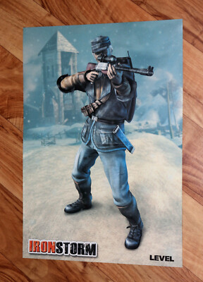 Iron Storm Video game / Unknown Video Game Rare Poster PS2 41x29cm | eBay