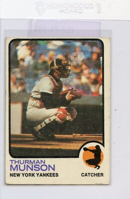 1973 Topps Thurman Munson New York Yankees #142 ⭐️💥🎯 VGEX | eBay