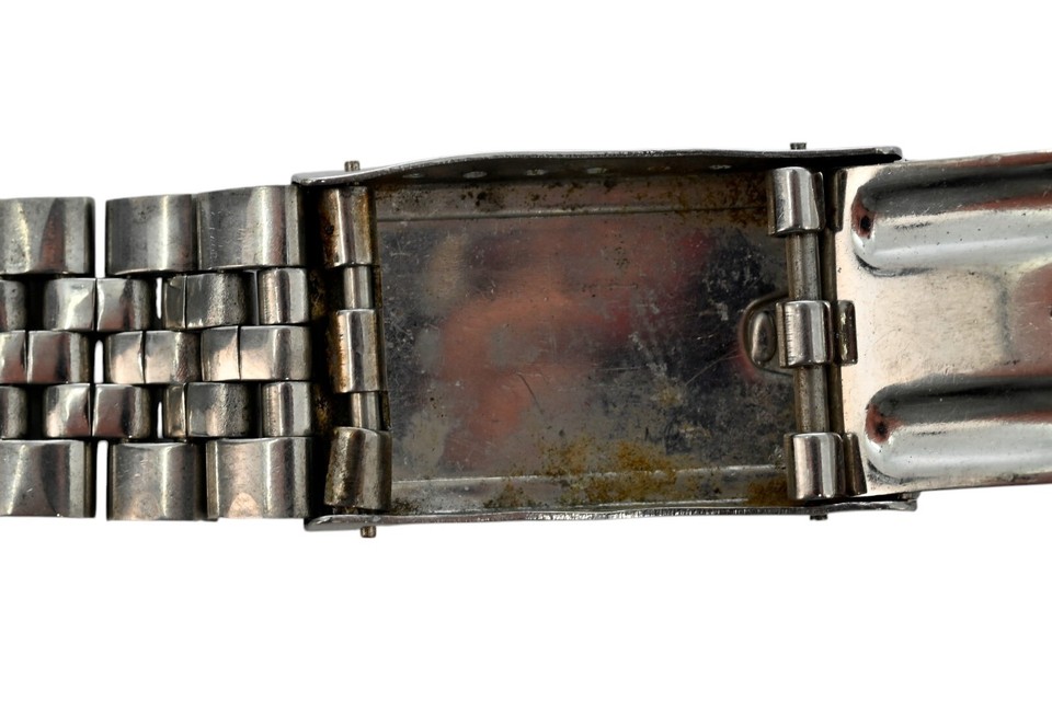 Vintage Rolex 20mm Lugs SS Bracelet Band "Made in Mexico" Oval Link 6. ...