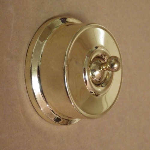 polished brass light switch,federation style,new.approved,heritage TH ...