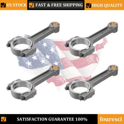 Set of 4 Connecting Rods for GM Chevy GMC 5.3L 6.0L 6.2L LS2 LS3 Gen IV ...