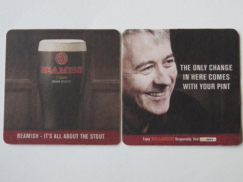Beer Coaster ~ Beamish & Crawford Genuine Irish Stout - Cork, Ireland ...