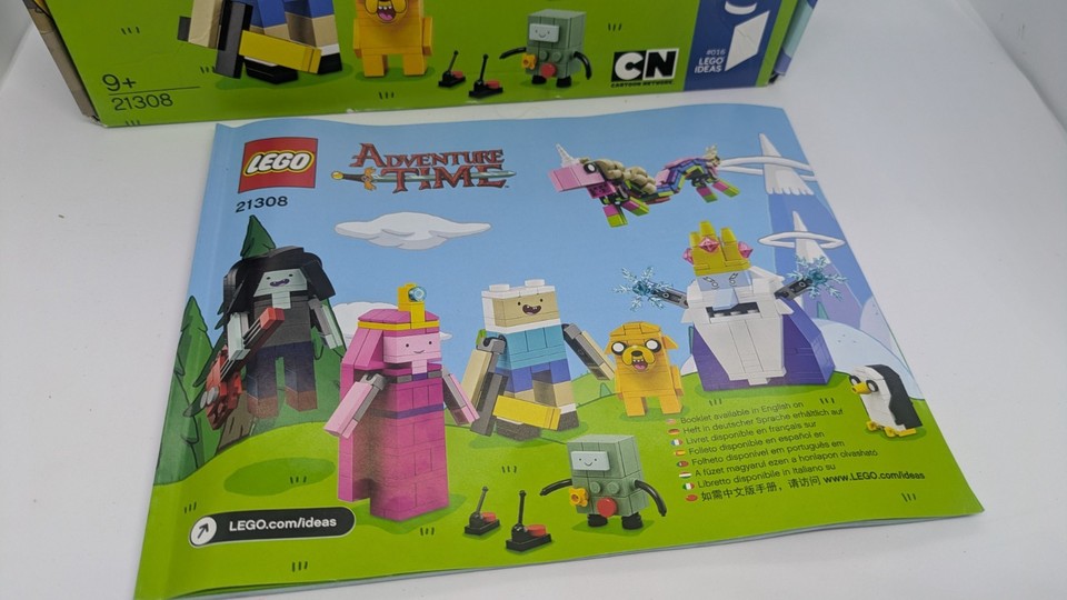 LEGO 21308 ADVENTURE TIME COMPLETE SET BOX AND INSTRUCTIONS. RETIRED ...