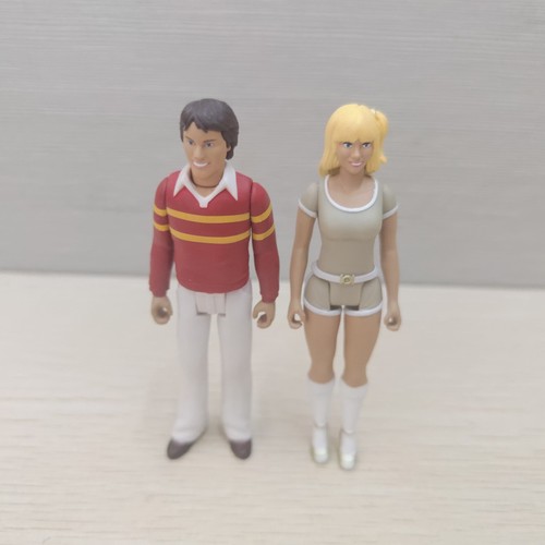 Lot of 2pcs 3.75" Three's Company Retro Figure Jack Tripper & Chrissy ...