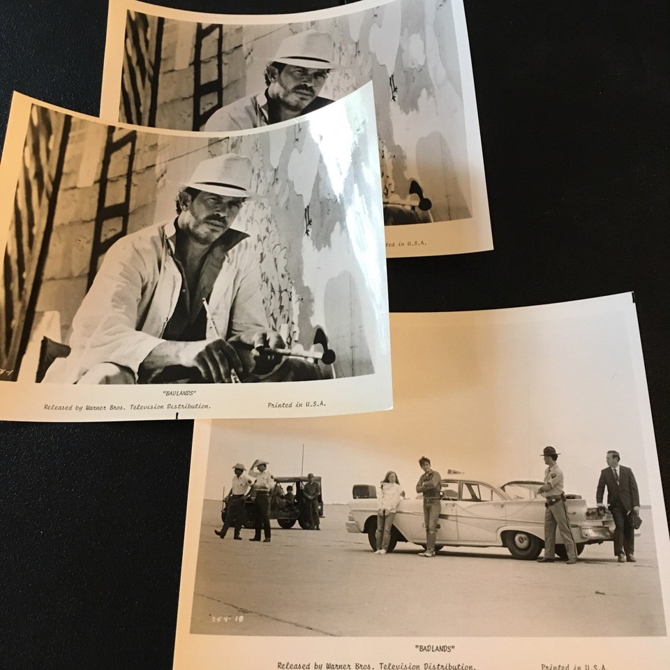 3) Publicity Photo BADLANDS Martin Sheen Sissy Spacek Warren Oates 1973 ...