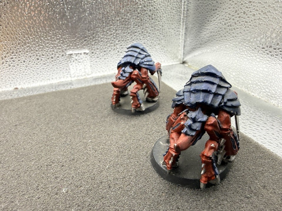 Warhammer 40k Tyranid 2x Hive Guard Metal OOP Painted Tyranids | eBay