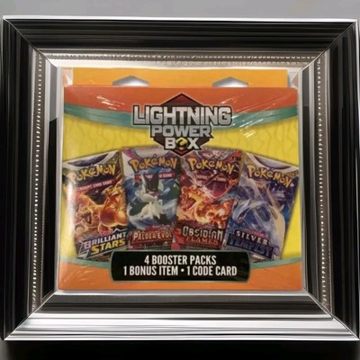 Pokémon TCG Lightning Power Box 4 Pack Walgreens Exclusive New Factory ...