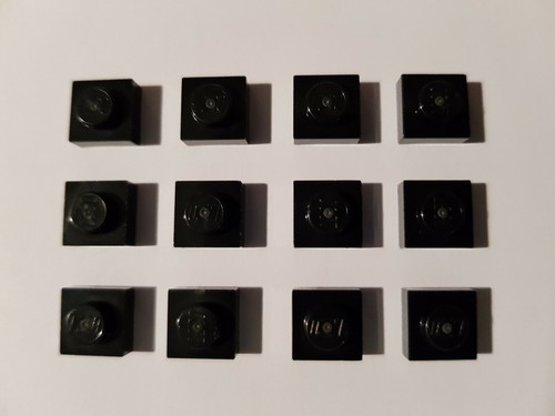 LEGO® 12 x 3024 Platte 1 x 1 schwarz 302426 (GB) | eBay