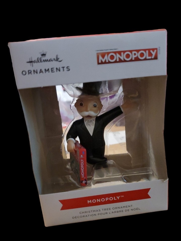 Hallmark Hasbro Monopoly Game Christmas Tree Ornament New 763795791057 ...