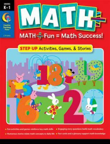 MATH PLUS: Step Up, Grade K1, Creative Teaching Press, Good Book ...