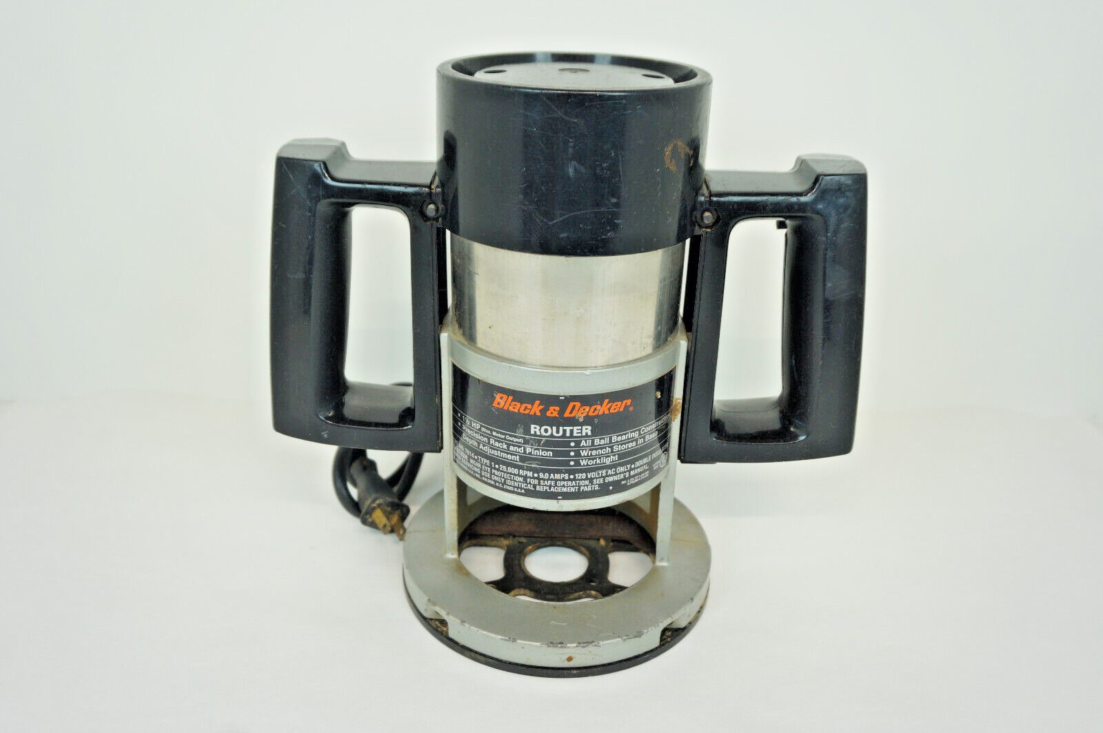 Black And Decker 1 1/2 HP Router ModelNo. 7614 Type 1 - Tested Works | eBay