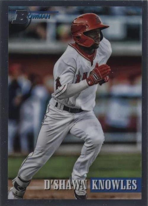 2021 Bowman Heritage - Prospects D'Shawn Knowles #139 Chrome (RC) for ...