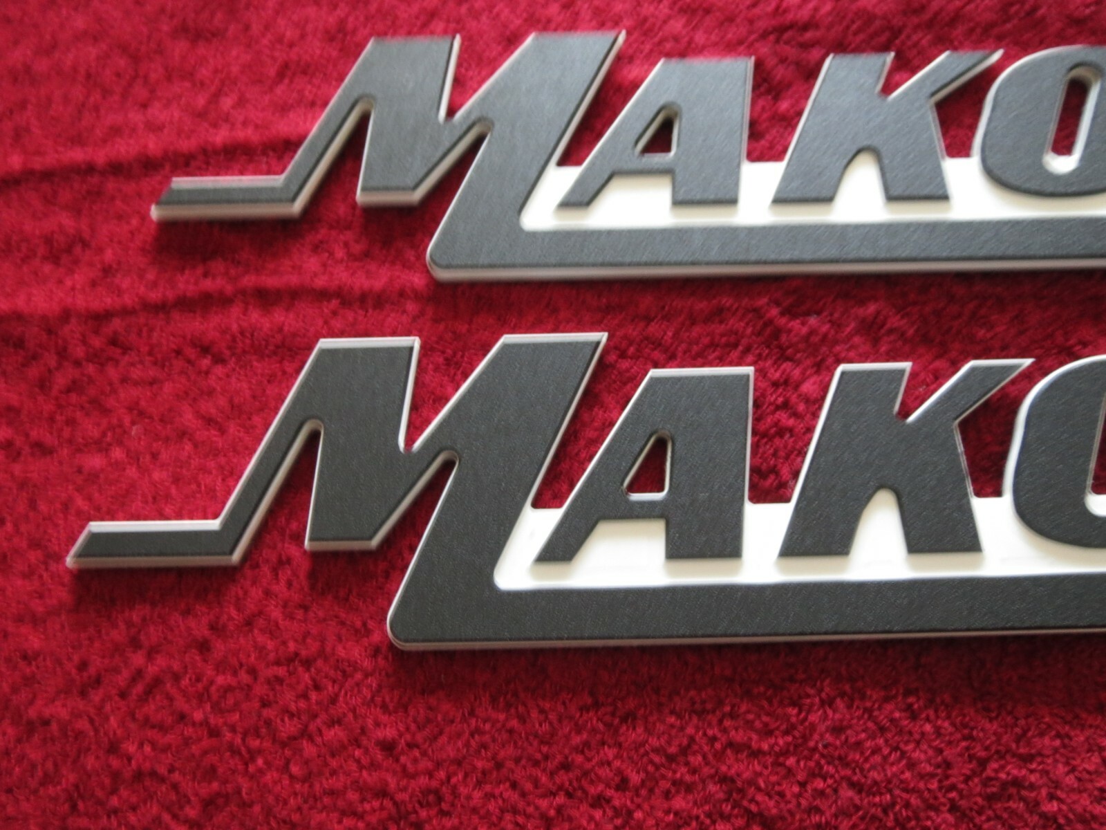 Mako Boat Emblems / Badges (Large) 3" High | eBay