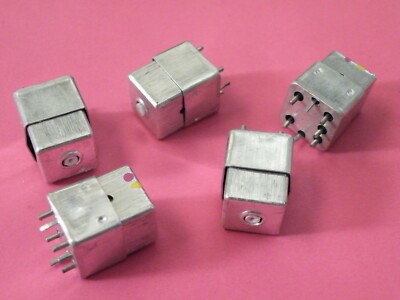 5 Pcs Neosid Pre-wound coil former Inc Ferrite Slug. Cans fit S18 READ ...