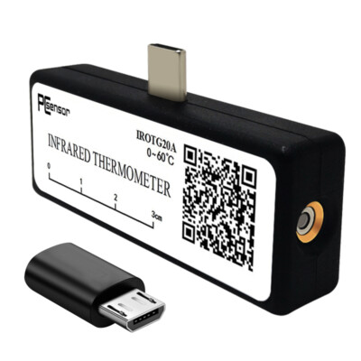 Mobile Phone Infrared Thermometer Multipurpose Multifunctional Portable ...