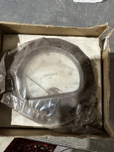 Weston Instruments Model 304 0-20 AC Amperes Panel Meter (SP12) | eBay