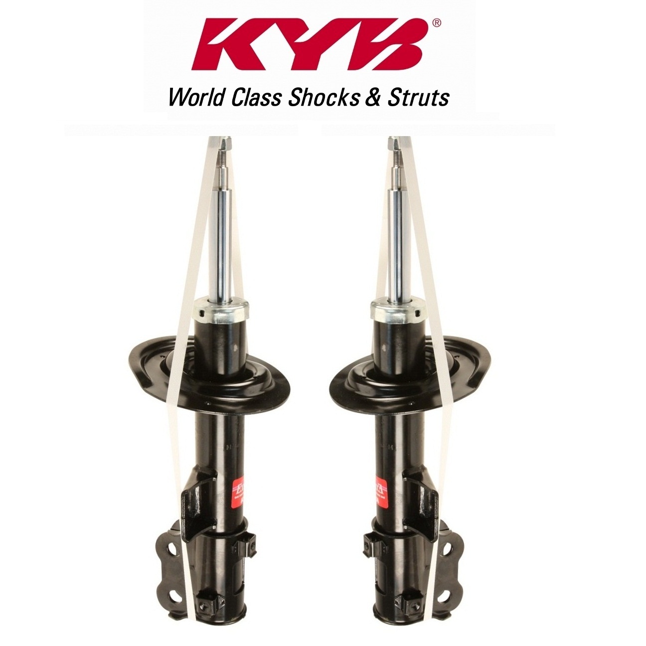 KYB Excel-G Front Left & Right Struts Assemblies Set For Hyundai Sonata ...