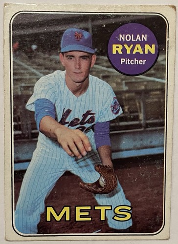 Nolan Ryan 1969 Topps - High # - #533 GREAT SET FILLER | eBay