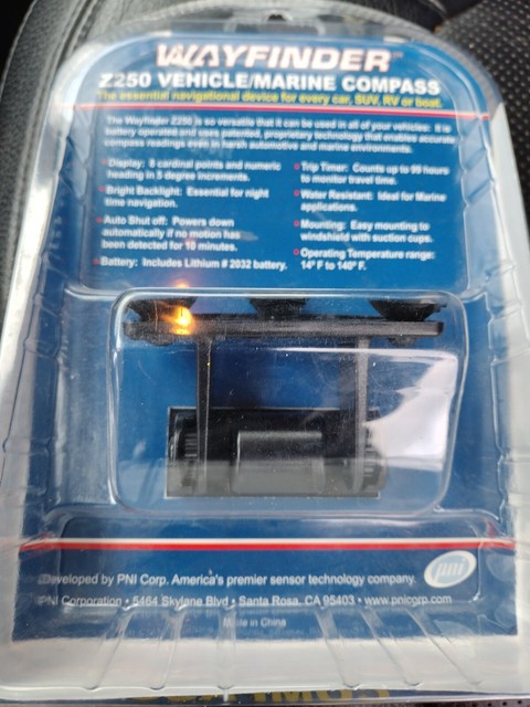 Wayfinder Z250 Car/Boat Electronic Compass for sale online | eBay