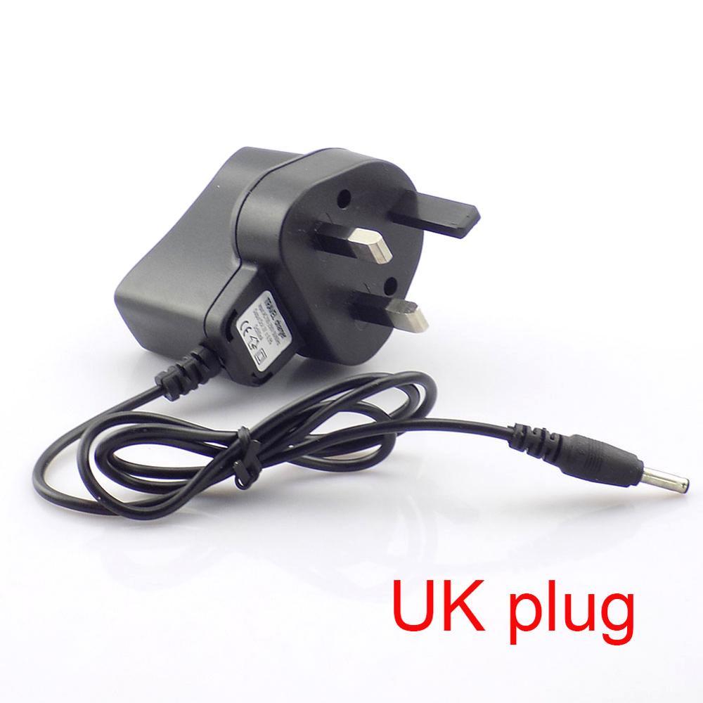 AC DC 4.2V 500MA 18650 battery Wall charger plug for LED headlamp torch ...