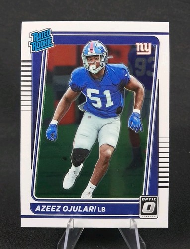 Azeez Ojulari 2021 Panini Donruss Optic #273 Giants | eBay