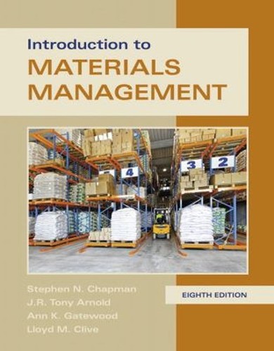 Introduction to Materials Management Hardcover 9780134156323| eBay