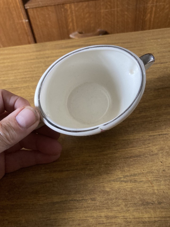 Vintage Teapot and sugar bowl Rose Cheam Ellgreave Burslem Pottery ...