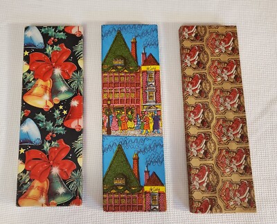 Lot 3 Vintage Empty Christmas Gift Boxes Holiday Display Decor McCurdy ...