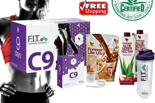 C9 Forever Living Aloe Berry Gel Clean 9 Detox Weight Loss Diet ...