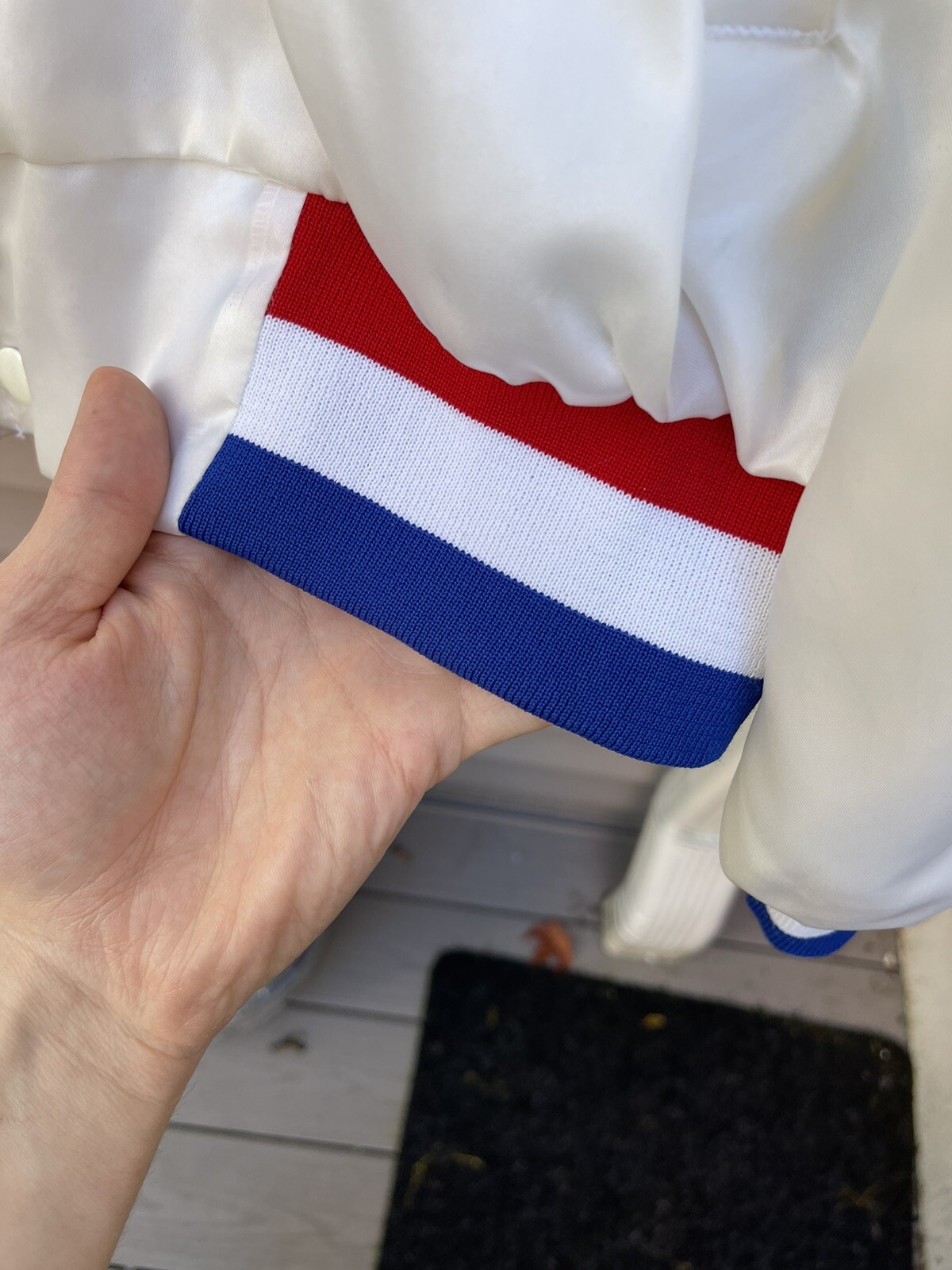 VTG Artex Made USA XXL 1980 US Olympic Lake Placid Mens Satin Jacket ...