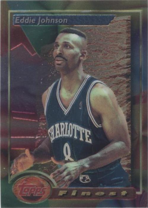 1993-94 Topps Finest - #27 Eddie Johnson | eBay