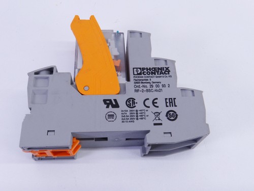 Genuine PHOENIX CONTACT Relay Socket 2900932 RIF-2-BSC/4X21 & 2903681 ...