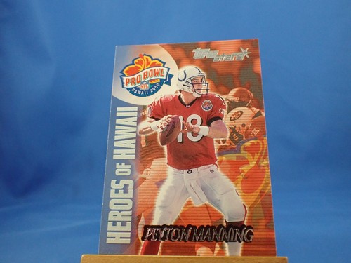 Peyton Manning Topps 2000 Pro Bowl Heroes of Hawaii | eBay